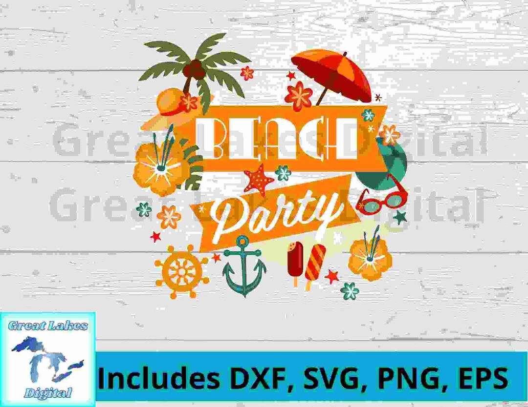 Life's A Beach, Enjoy the Waves Digital File, Png, Svg. Dxf, Eps Files ...