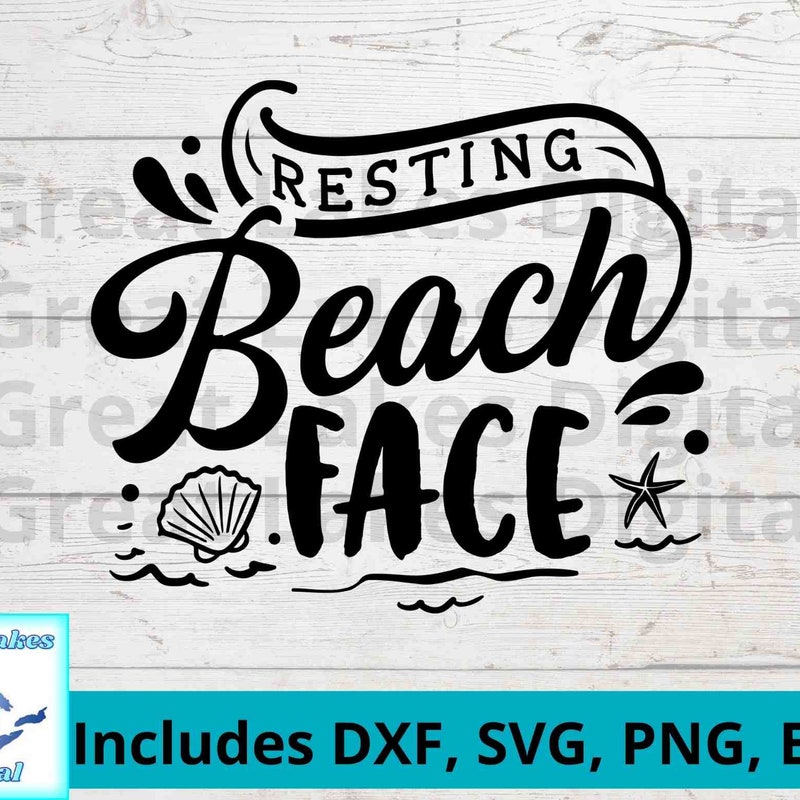 Resting Beach Face - Etsy