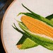 Corn Embroidery Pattern Video Tutorial Corn Plant - Etsy