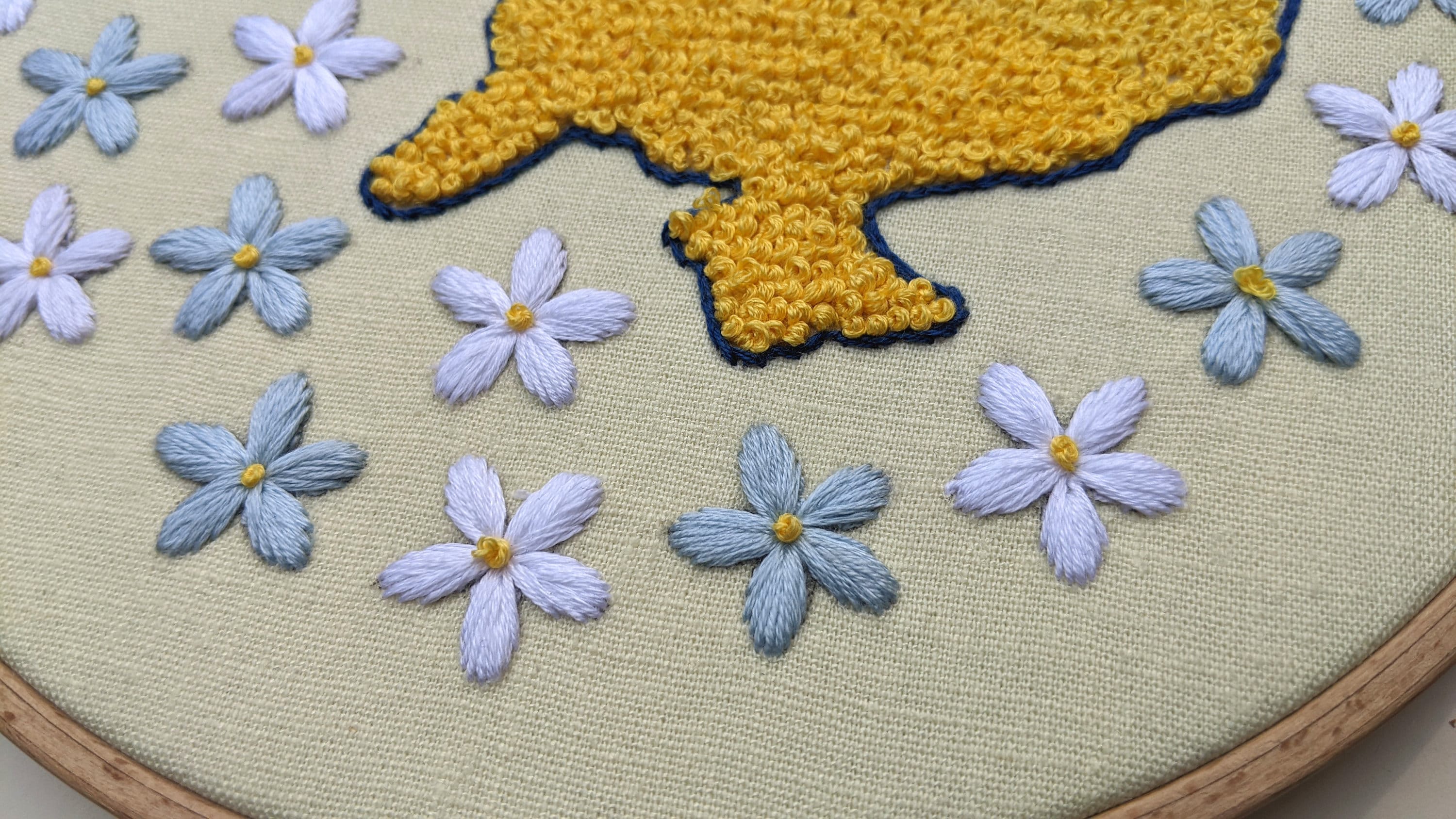 Floral Ukraine Map Embroidery Pattern + Video Tutorial, Digital ...
