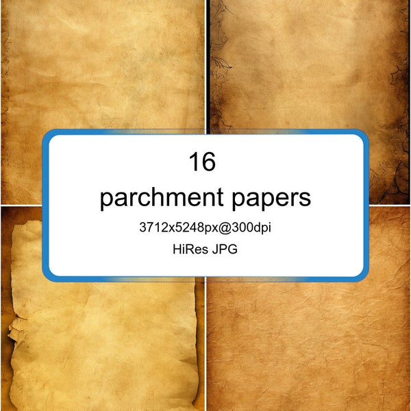 Parchment - Etsy