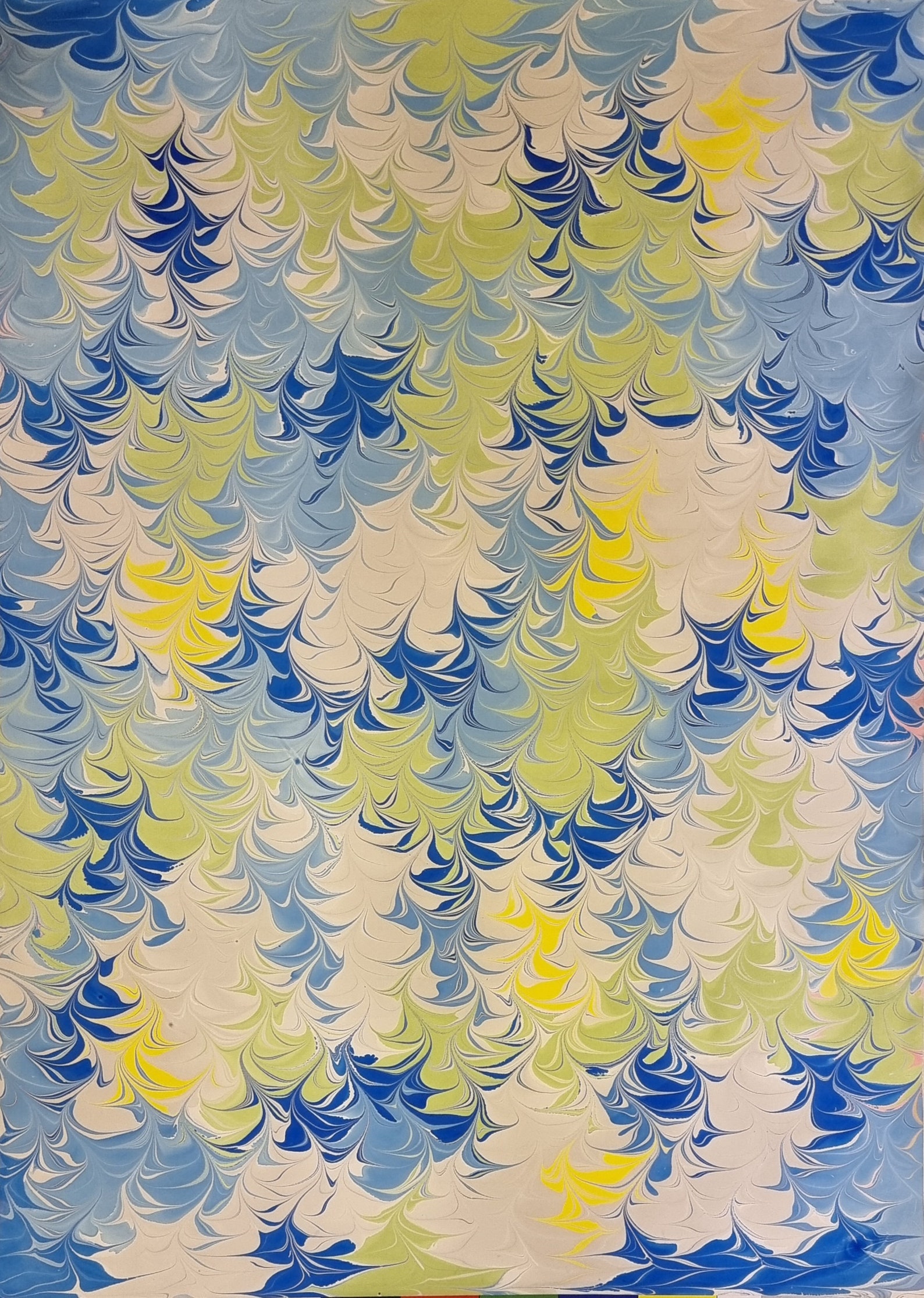 Papel de mármol a mano 48 cm 68 cm 144 | Etsy