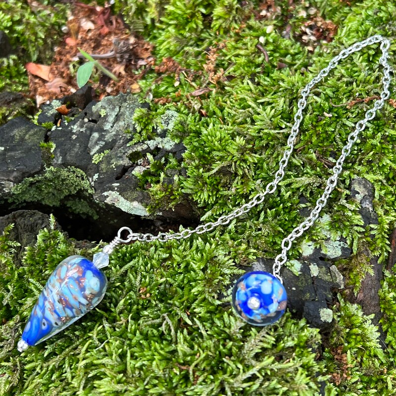 Glass Pendulum - Etsy