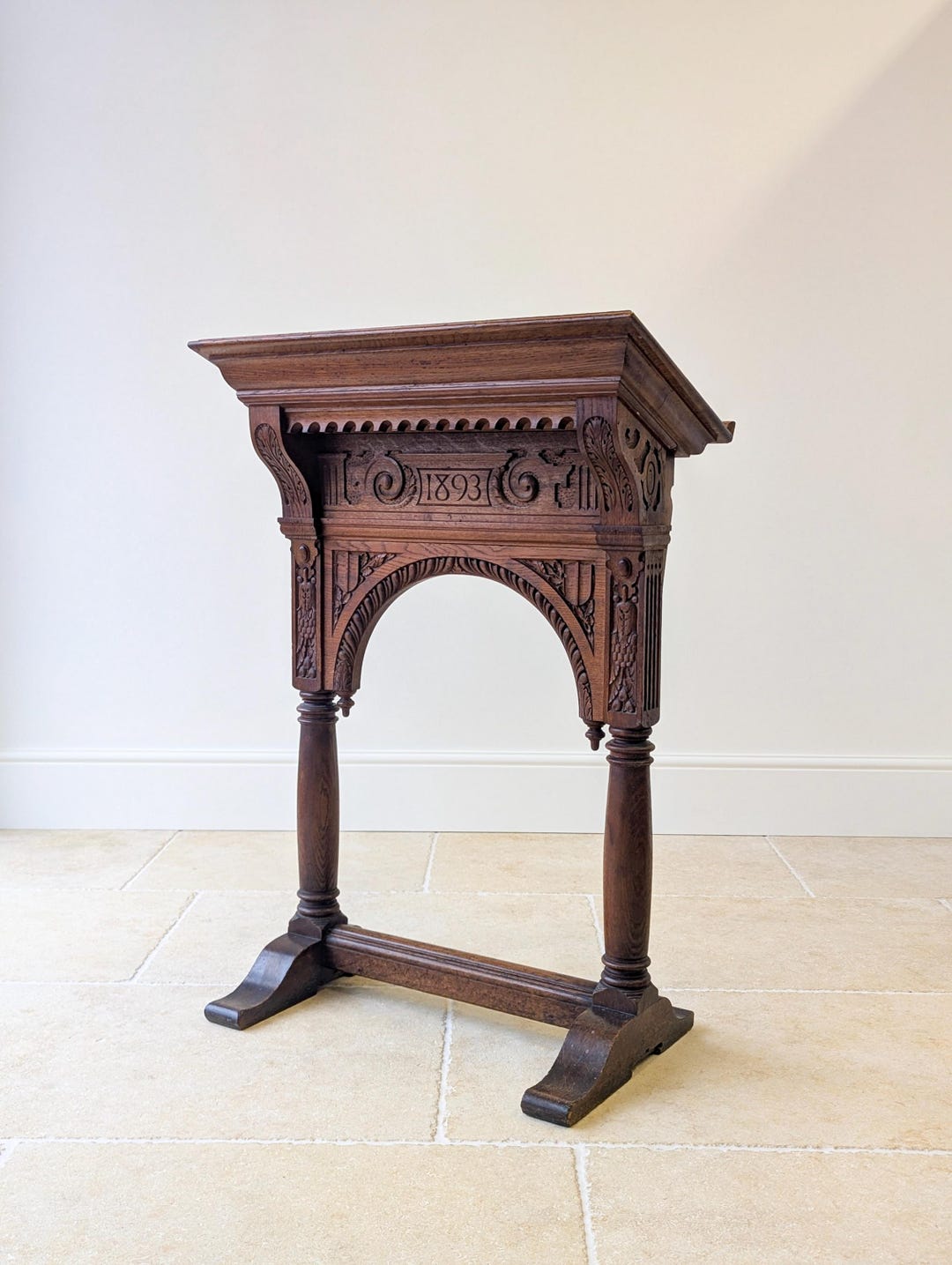 Antique Victorian Gothic Revival Oak Lectern C.1893 - Etsy UK