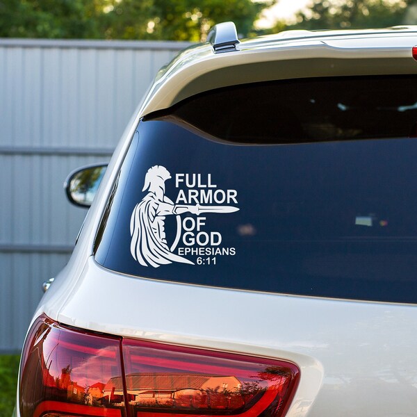 Full Armor of God Decal - Etsy