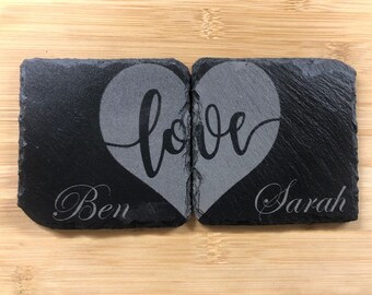 Love Coasters | Etsy