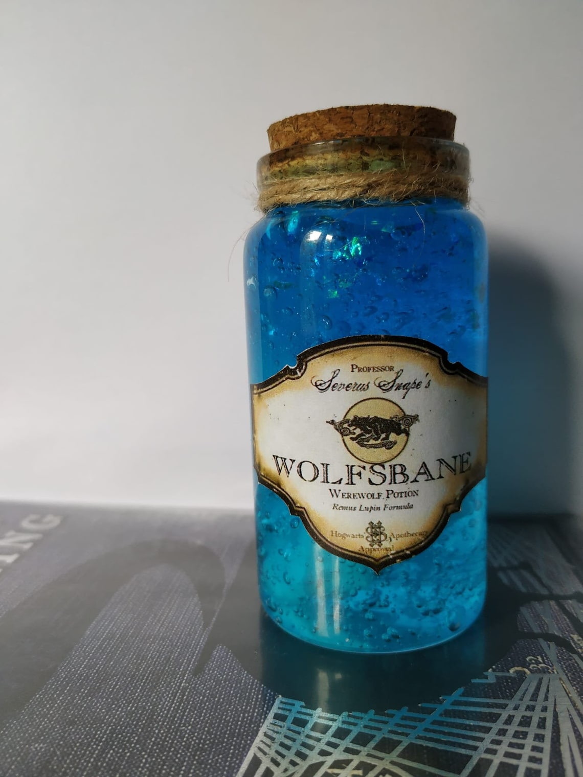 Harry Potter Potions Apothecary Wolfsbane Poción Réplica Etsy