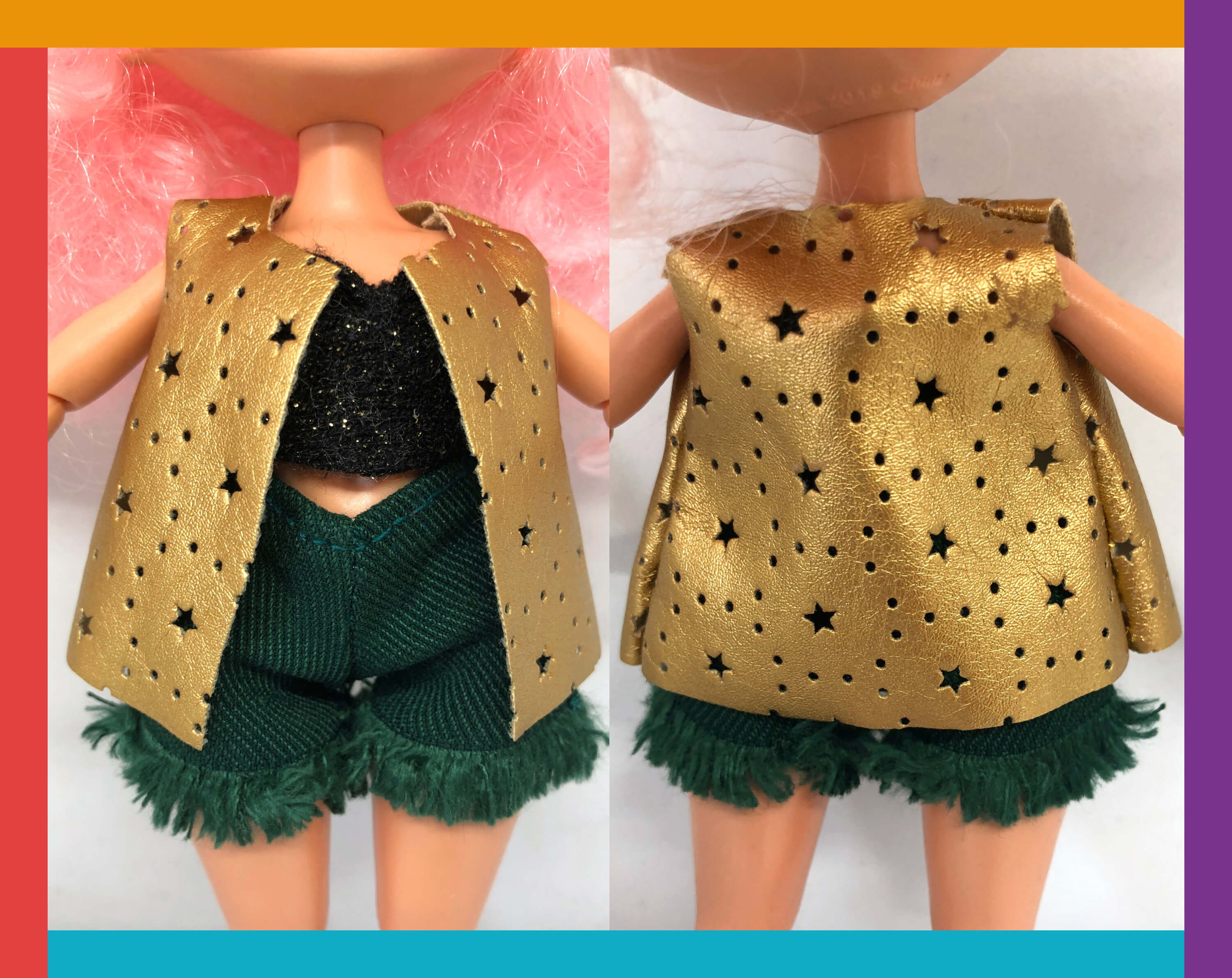 Vest Sew PDF Pattern for Dolls on Sale Digital File - Etsy