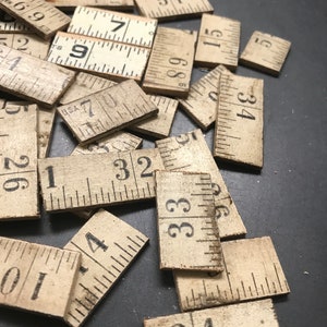 12 Pieces Expandable Folding Ruler Vintage Wooden Expandable Carpenter ...