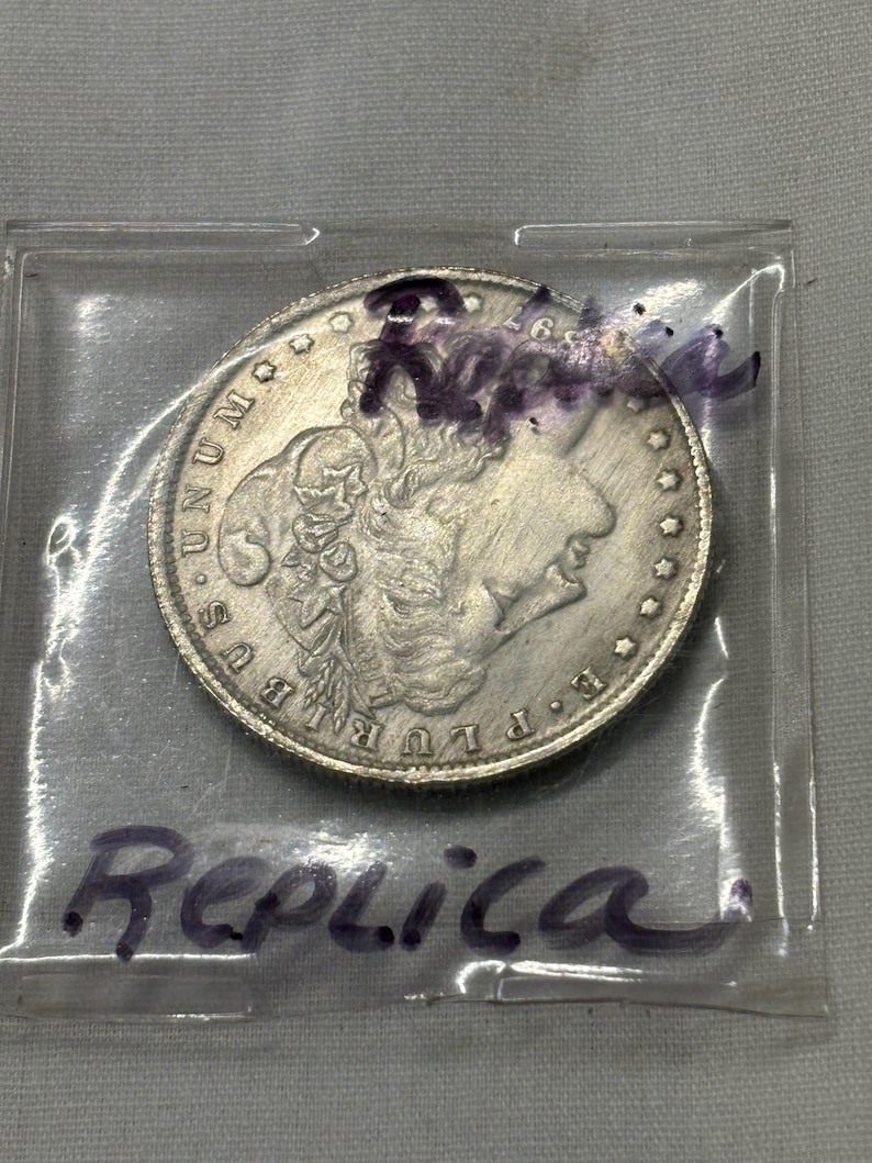 Morgan Silver Dollar Replica Copy 1897 Silver Dollar Commemorative Coin ...