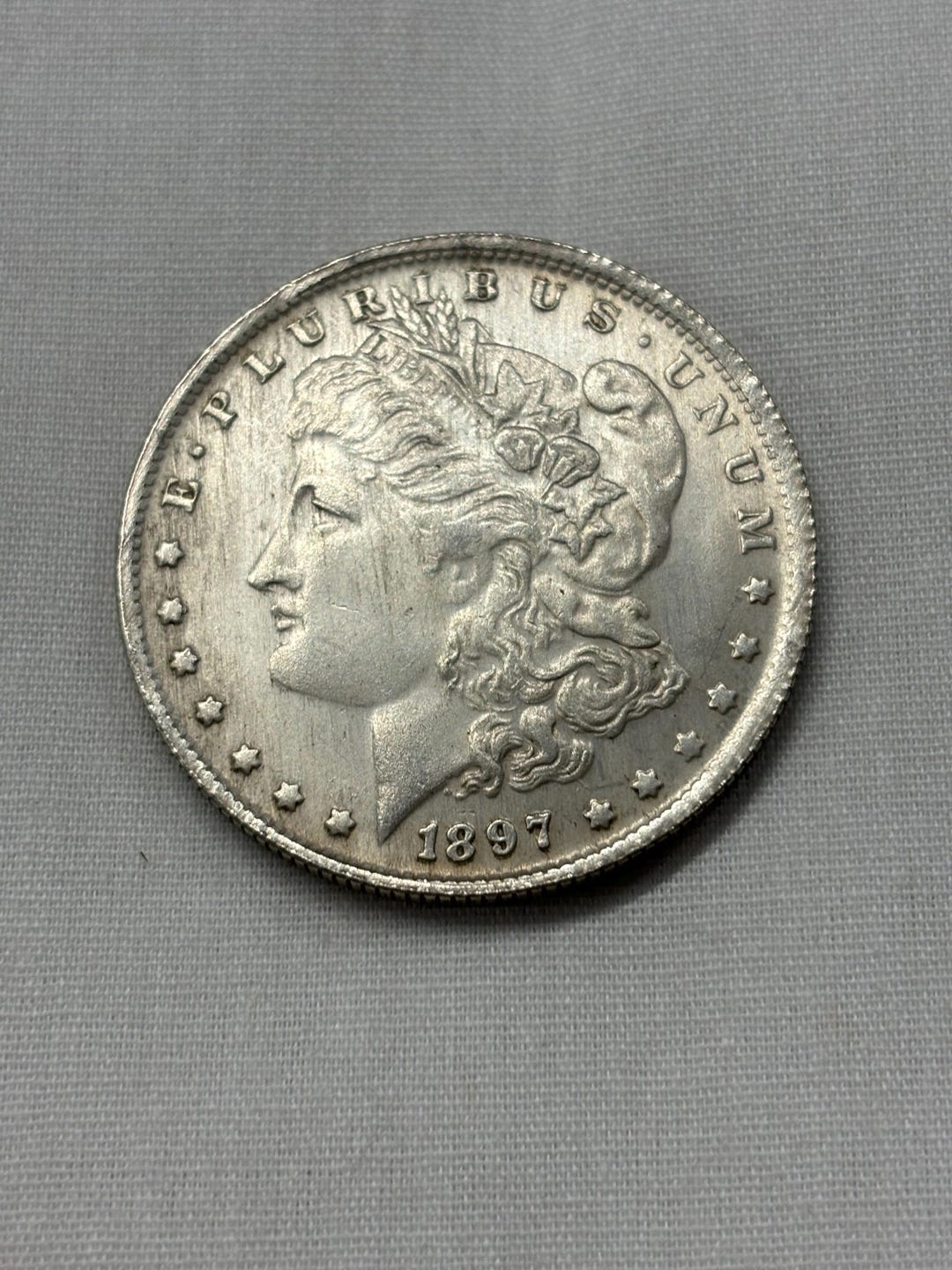 Morgan Silver Dollar Replica Copy 1897 Silver Dollar Commemorative Coin ...