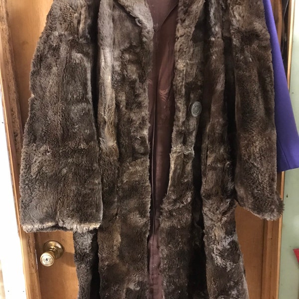 Vintage Fur Coat - Etsy