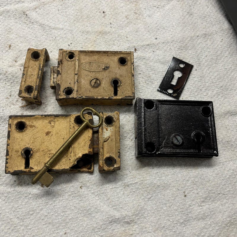 Antique Cabinet Locks and Keys - Etsy