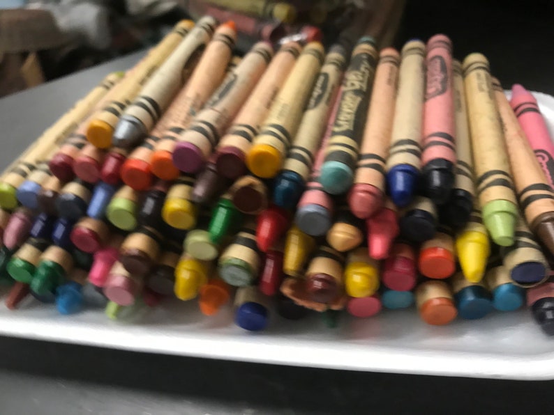 Crayons for Crafts Melting Vintage Crayola - Vintage Crayons - Whole ...