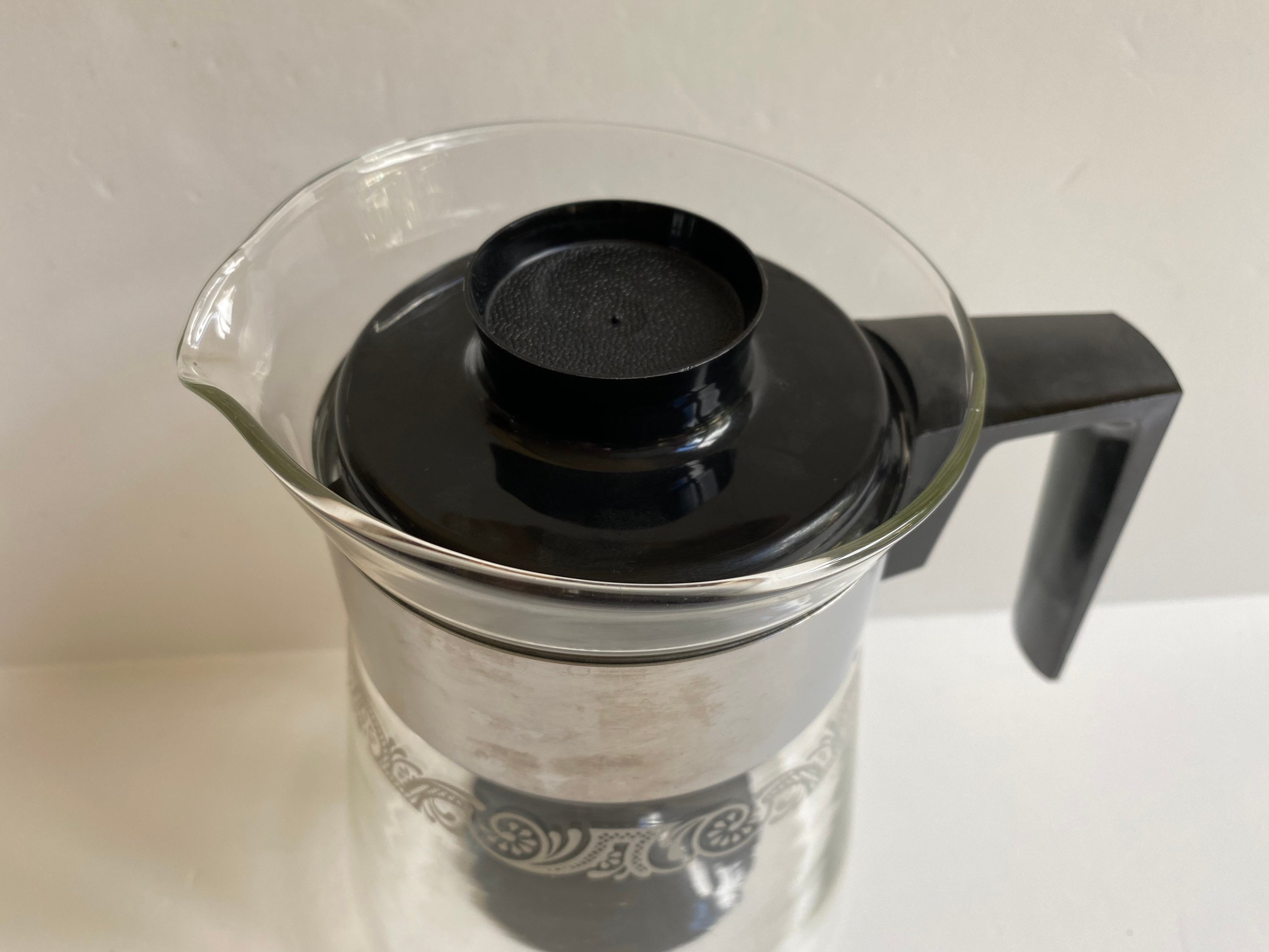 1970s Pyrex Glass Coffee Percolator. 6 Cup. - Etsy