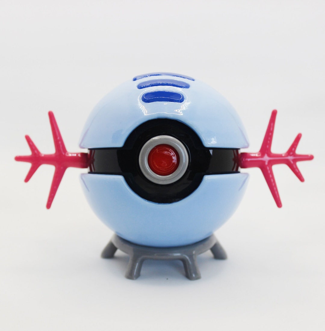 Wooper Themed Pokeball - 3D Printed - Etsy