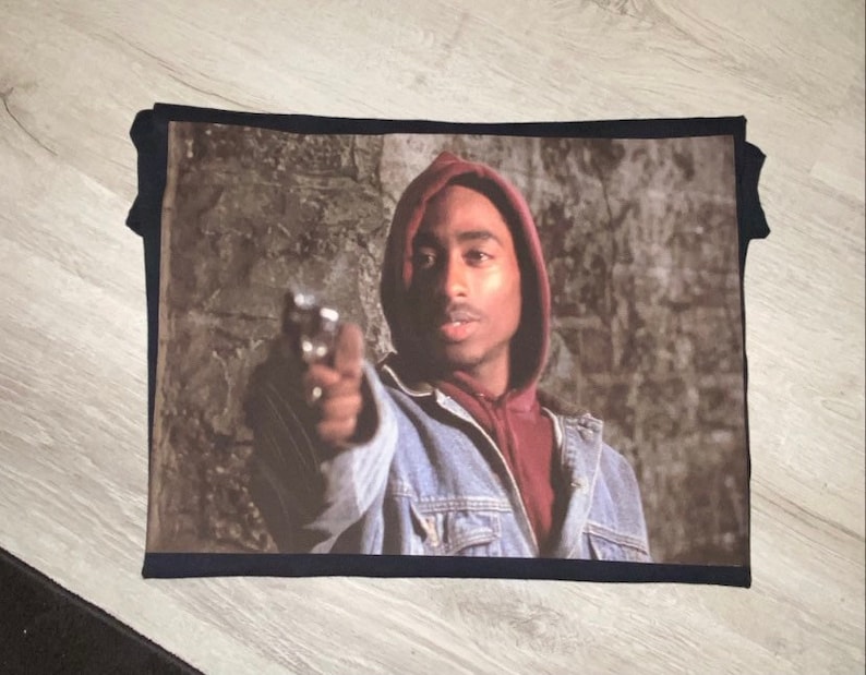 Tupac Holding Gun Juice Movie Scene - Etsy