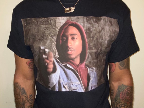 Tupac With Gun
