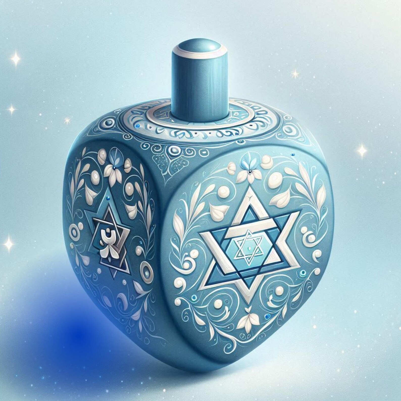 Hanukkah, Elegant Dreidels - Etsy