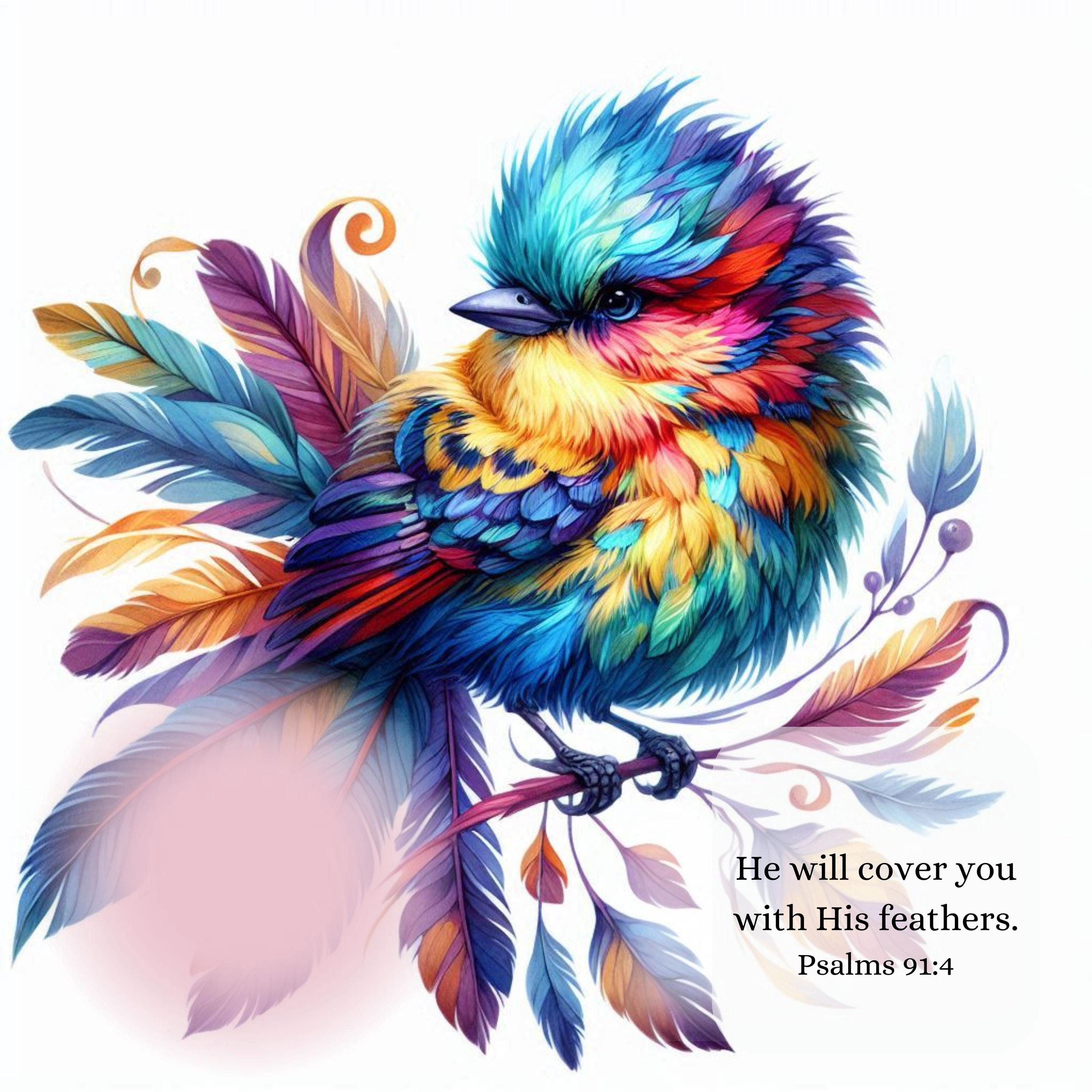 Scripture Quotes, Beautiful Birds, Use for Cards, Wall Art, Apparel ...