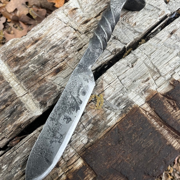 Railroad Spike Knife - Etsy
