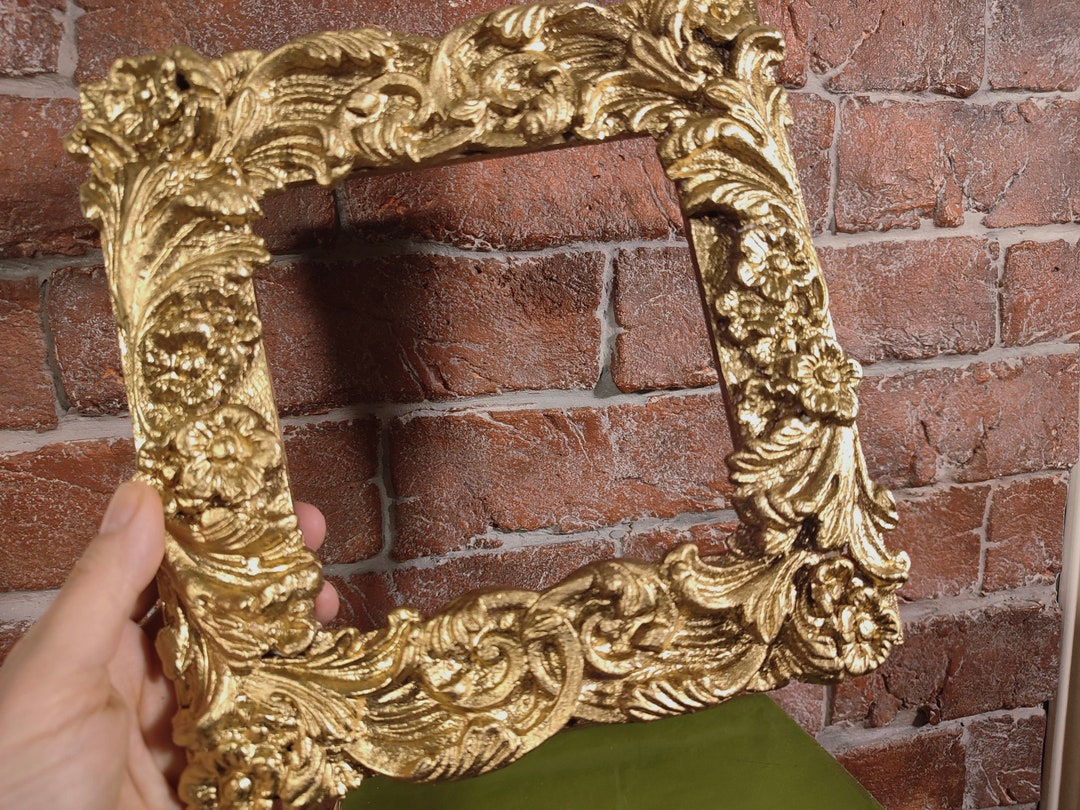 Custom Gold Frames Baroque Vintage Style Antique Gilded - Etsy