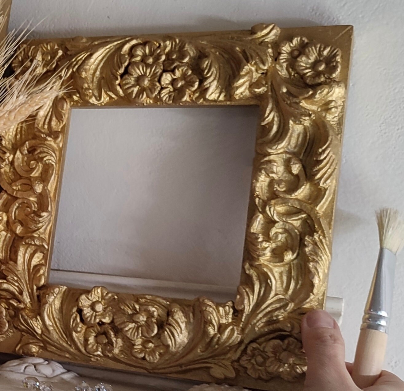 Custom Gold Frames Baroque Vintage Style, Antique Gilded Mirrors ...