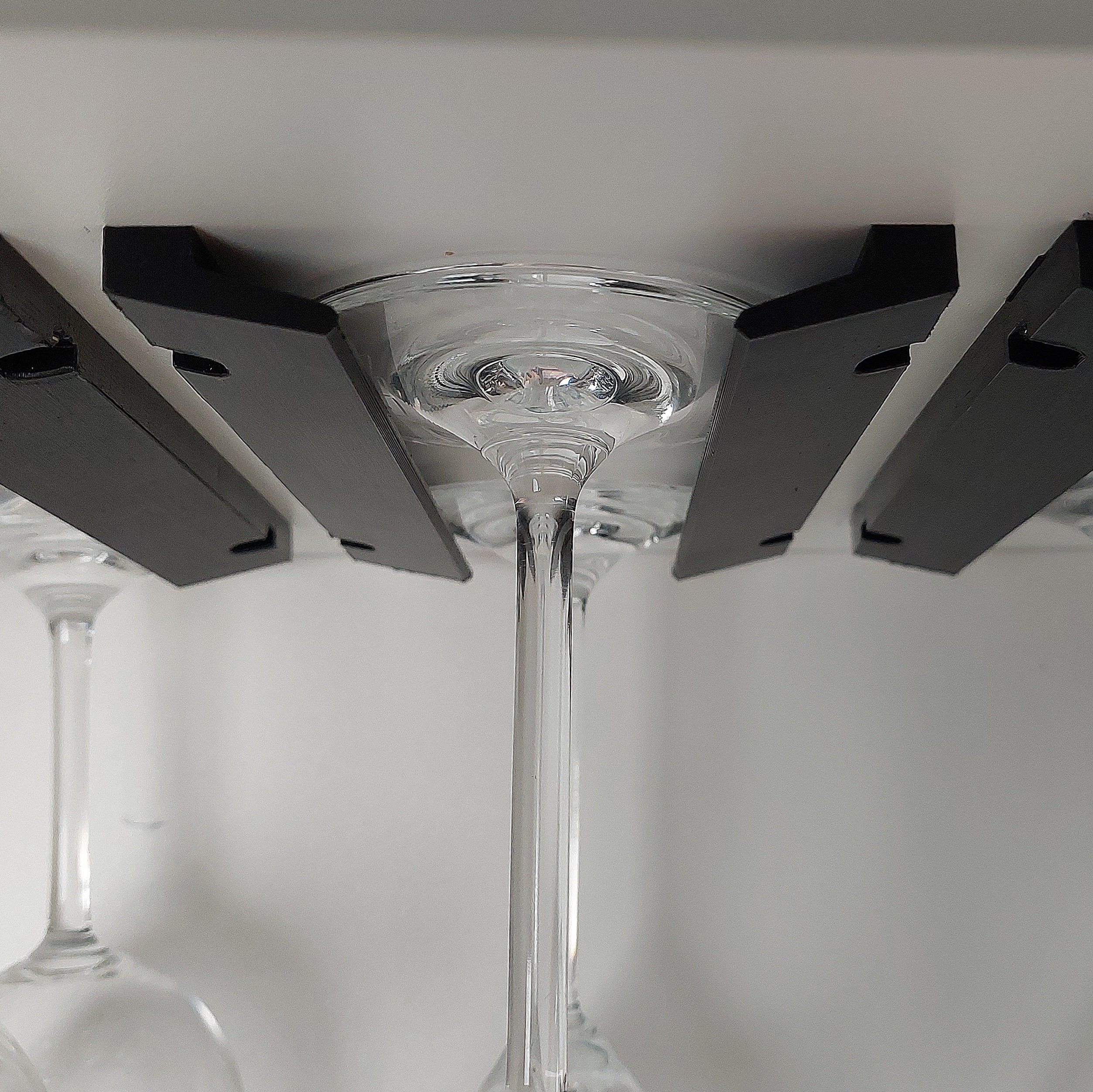 Cabinet Glass Holder Rack 3D Printed Glass Holder Wine Glass - Etsy