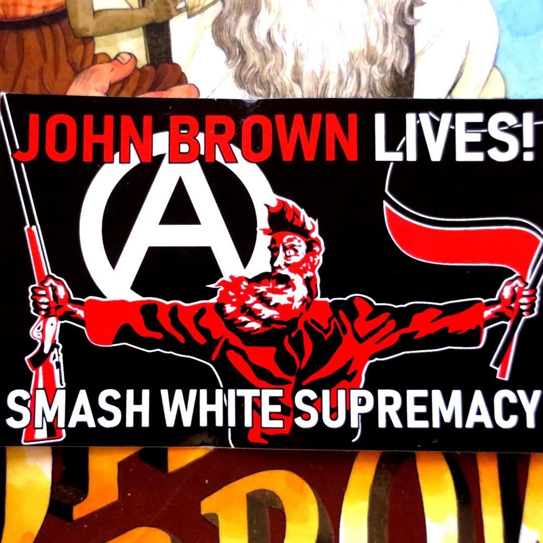 Sticker: John Brown Lives! - Etsy