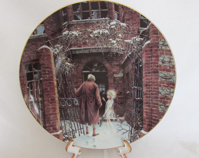 Vintage "a Christmas Carol" Collector Plate - "visions of Christmas ...