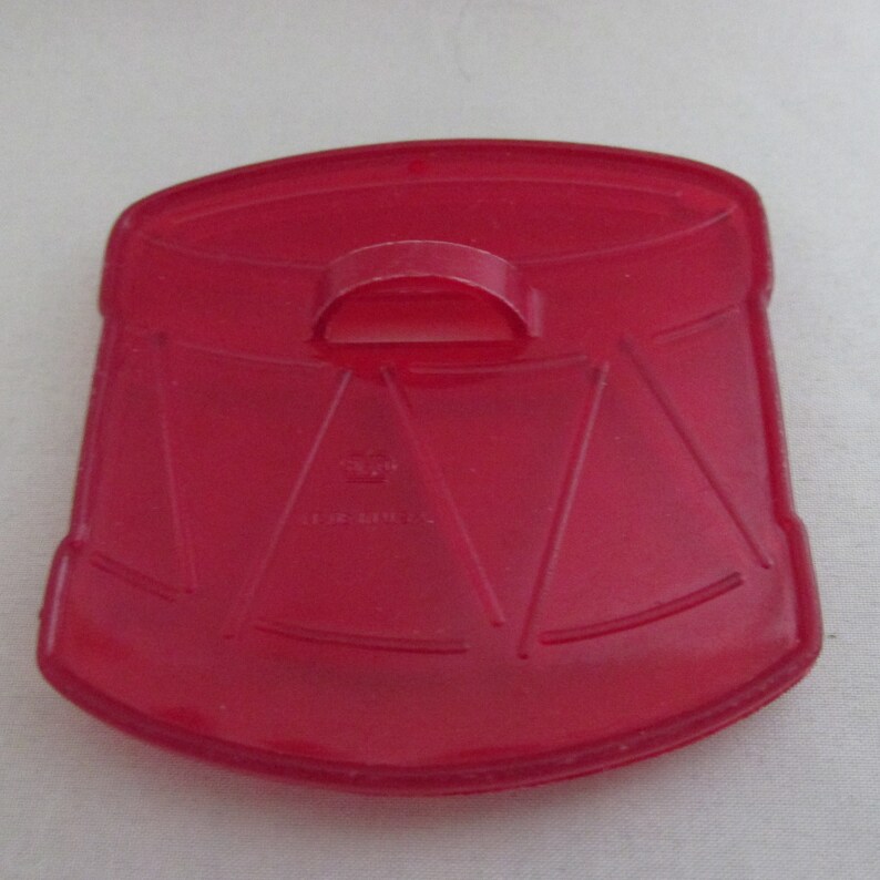 Vintage Red Plastic Christmas Cookie Cutters - Santa, Reindeer ...