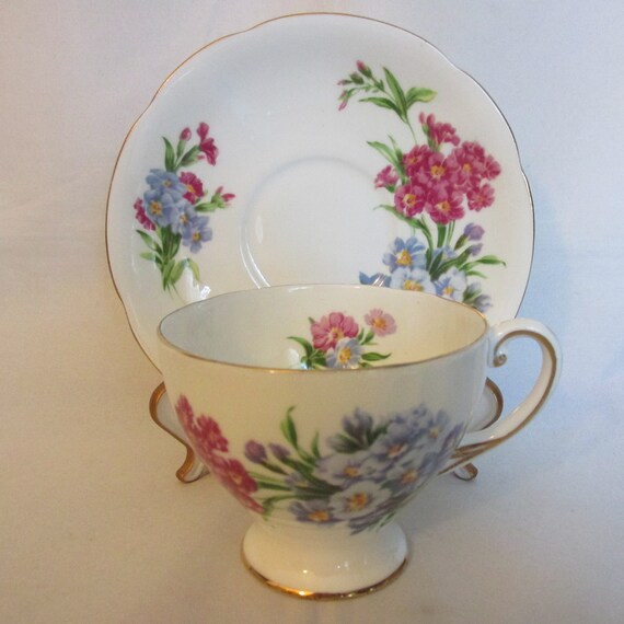 Vintage Royal Standard English Bone China Cup and Saucer - Etsy