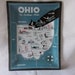 Vintage State of Ohio Rectangular Glass Collector Plate, Excellent ...