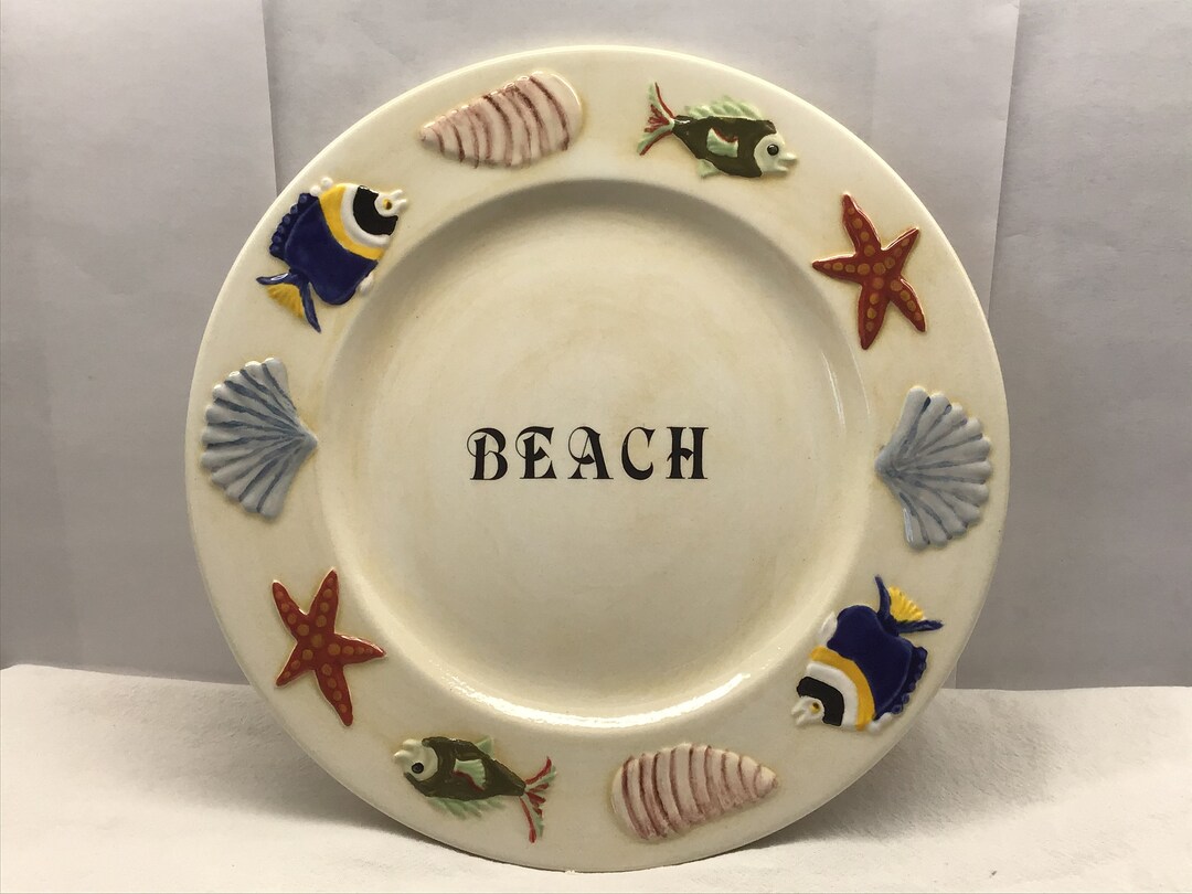 Beach Plate - Etsy