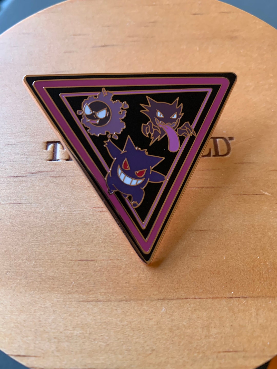 Gengar Evolutions Hard Enamel Pin - Etsy