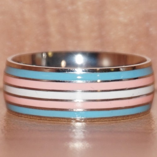 Trans Pride Bracelet Transgender LGBT LGBTQ Queer Handmade - Etsy