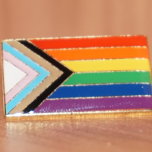 Bigender Pride Enamel Pin - Etsy