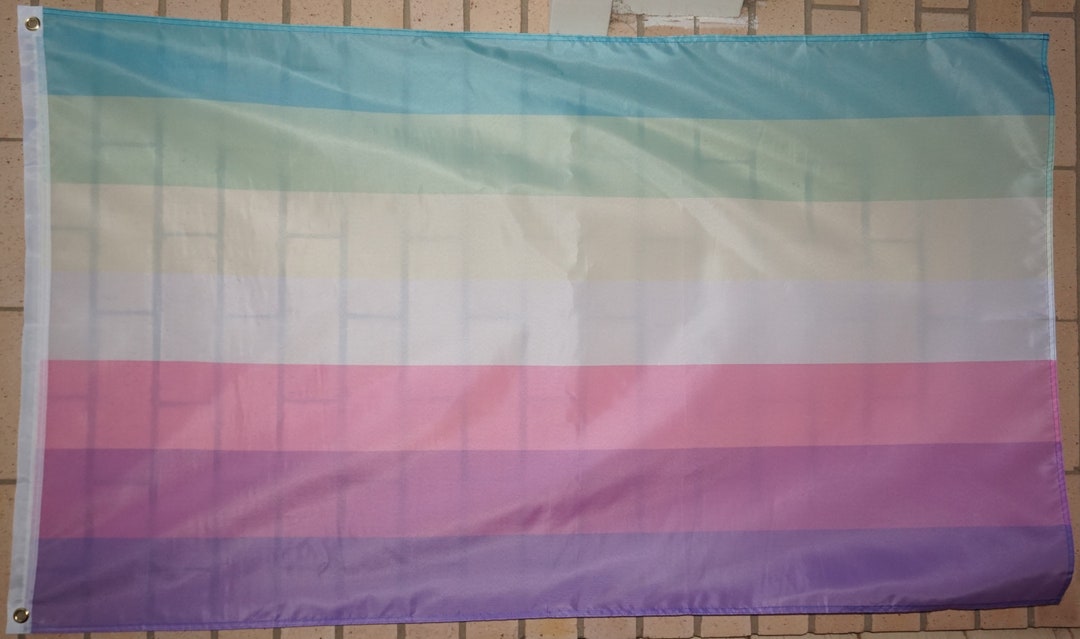 Genderdoer/genderfaer Pride Flag Large 3' X 5' - Etsy
