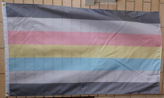 Demiromantic pride flag large 3' X 5' Home & Living Wall Décor etna.com.pe