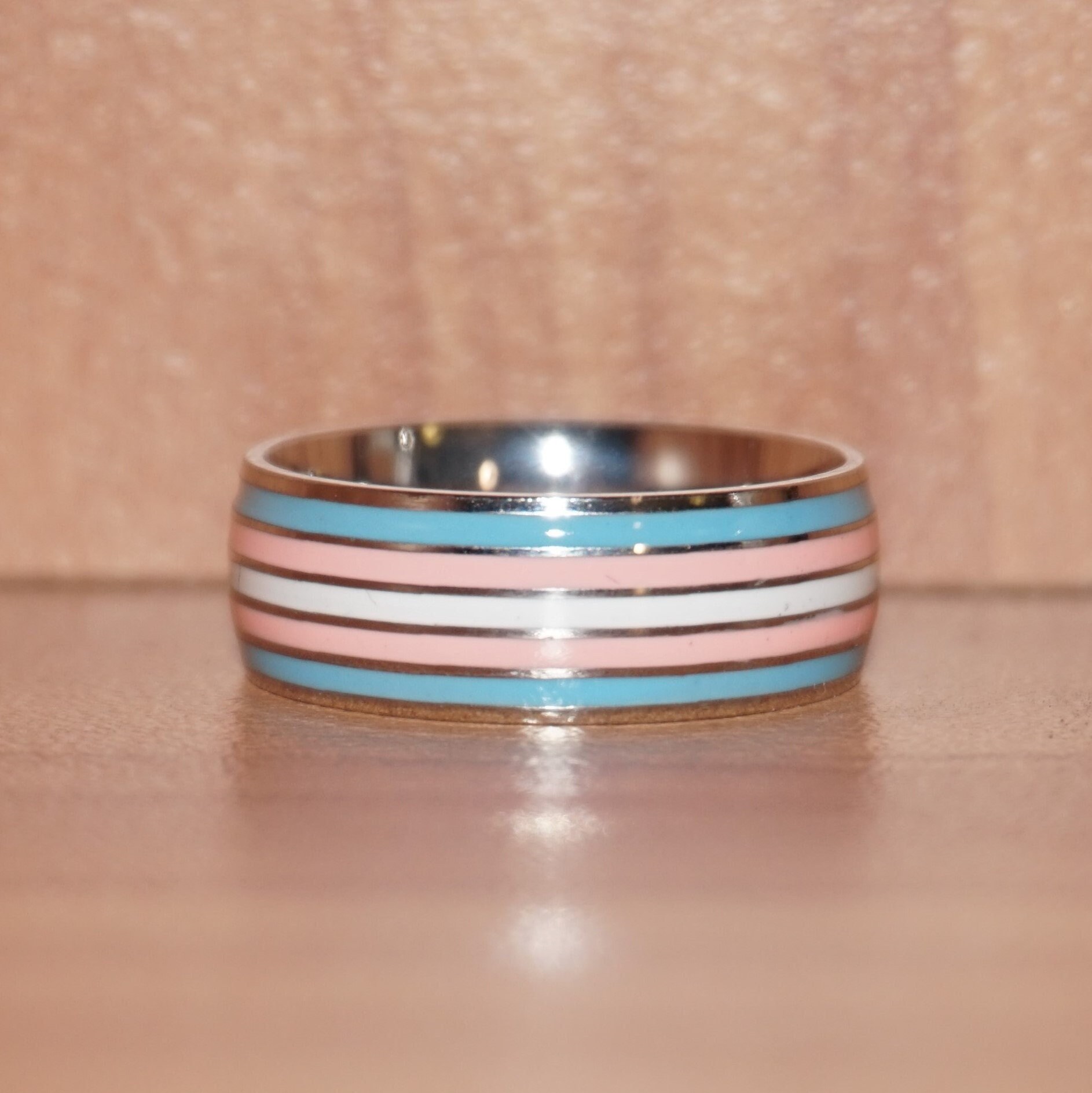 Transgender Pride Ring - Etsy