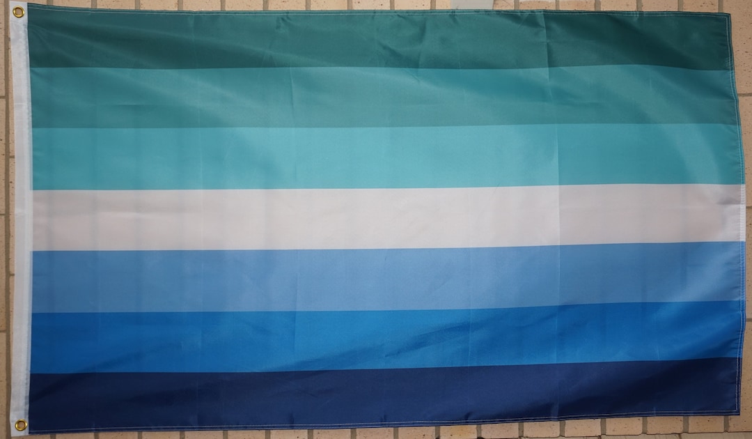 Gay Man Pride Flag Large 3' X 5' - Etsy