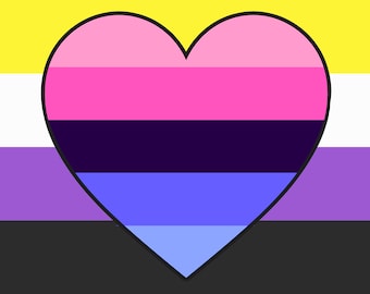 Genderfluid Omnisexual Pride Flag Large 3' X 5' - Etsy