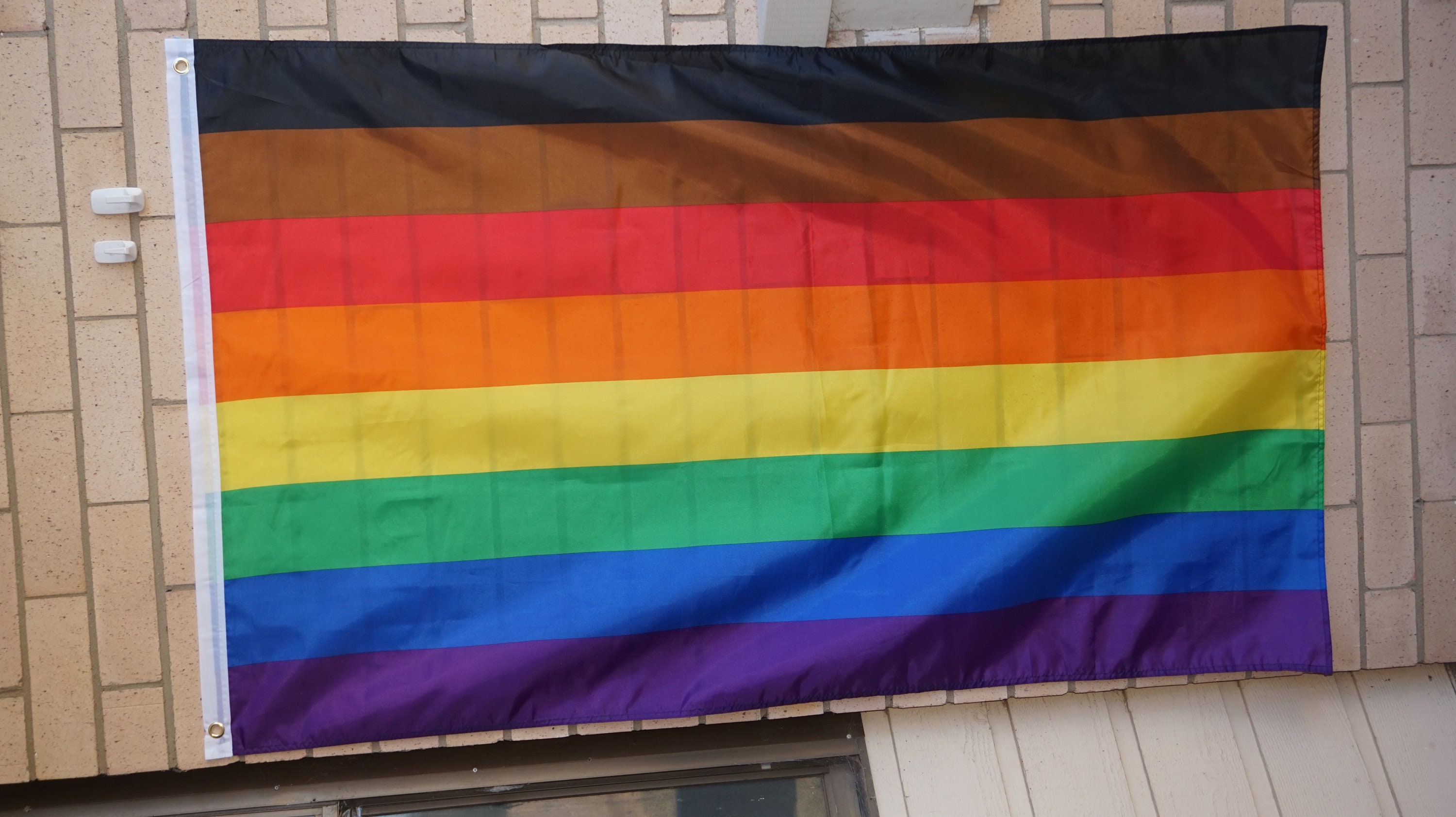 Philadelphia POC Rainbow Pride Flag Large 3' X 5' - Etsy UK