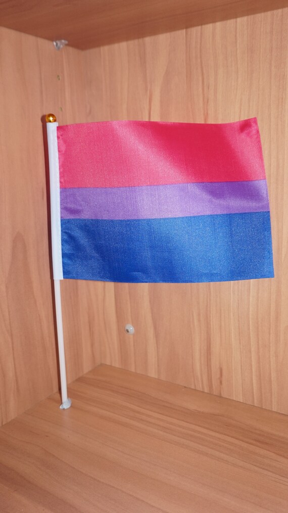 Bisexual Pride Flag Small Handheld - Etsy