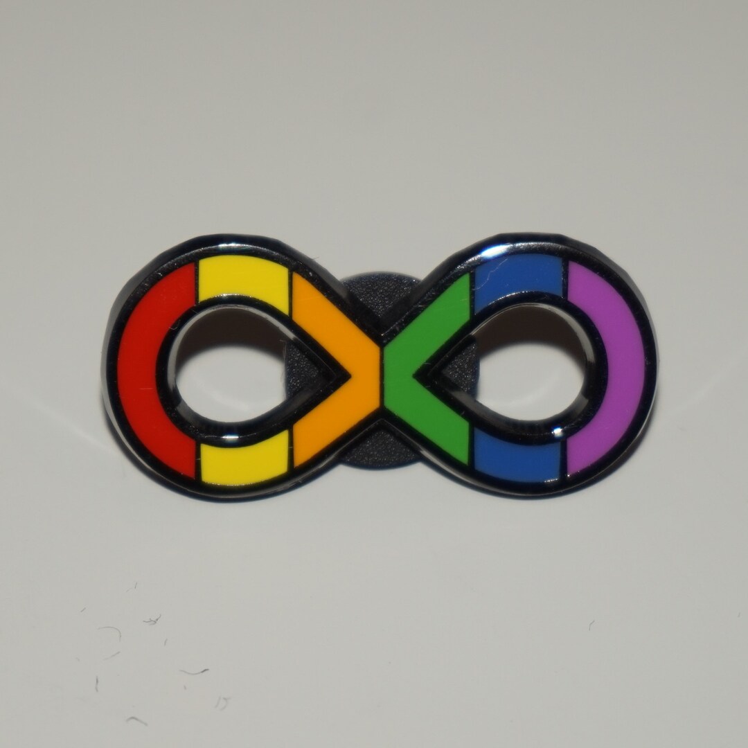 Neurodiversity Autism Adhd Infinity Rainbow - Etsy