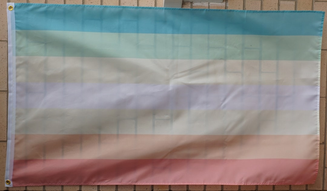 Genderfloren Pride Flag Large 3' X 5' - Etsy
