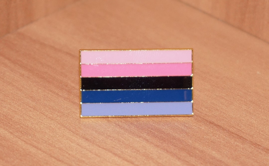 Omnisexual Pride Small Enamel Pin 25mmx15mm - Etsy