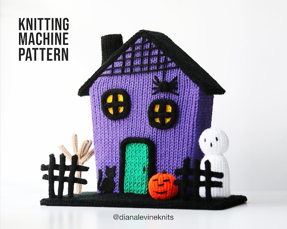 Halloween Haunted House PATTERN PDF for Addiexpress Kingsize - Etsy