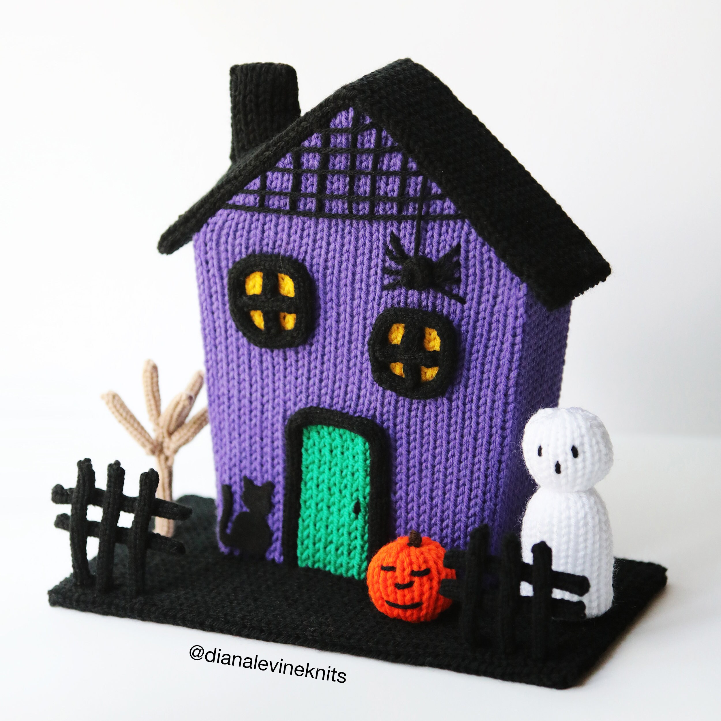 Halloween Haunted House PATTERN PDF for Addiexpress Kingsize - Etsy