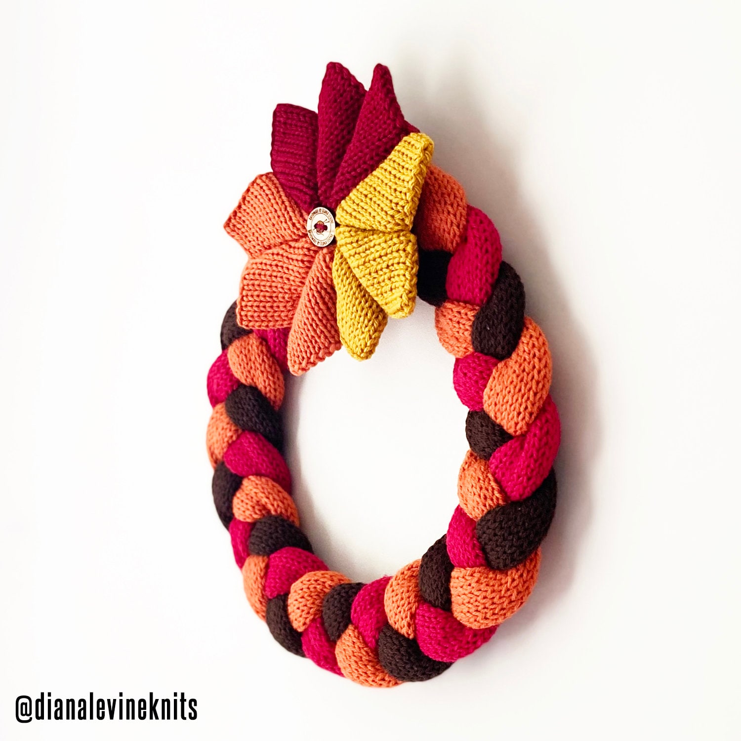 Knitting Machine Fall Pattern Bundle: Fall Wreath & Fall - Etsy